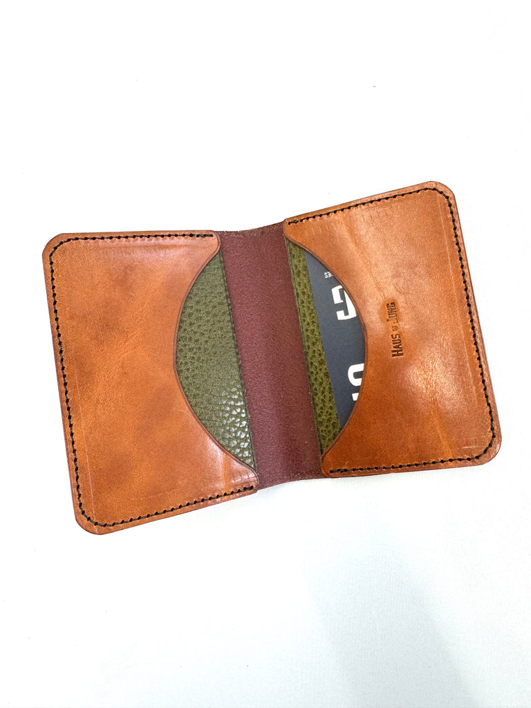 WALLET, Horizontal Bifold, card carrier, Locally Handmade Designer ...